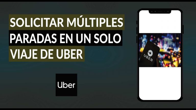 Uber viaje con paradas | Actualizado mayo 2025
