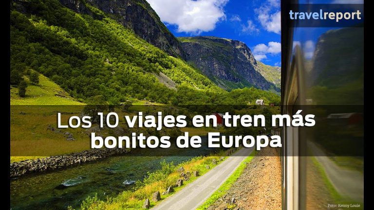 Viajes bonitos en tren | Actualizado mayo 2026